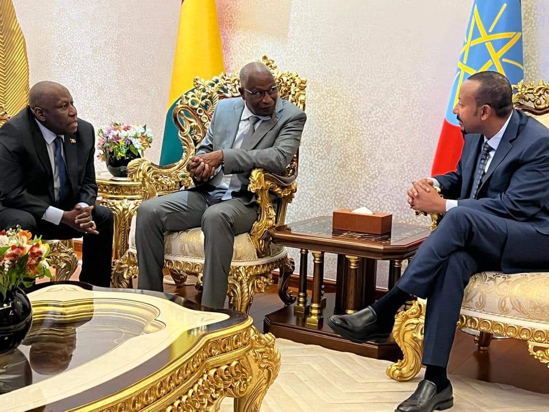 Éthiopie: le premier Ministre guinéen, Amadou Oury Bah prend part à la ...